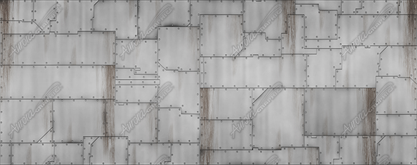 Aircraft skin texture example