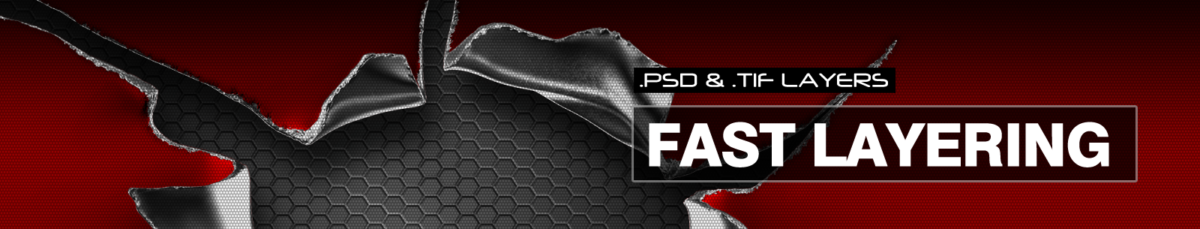 Rips & Tears images for Vehicle Wraps and Large Format Printing.