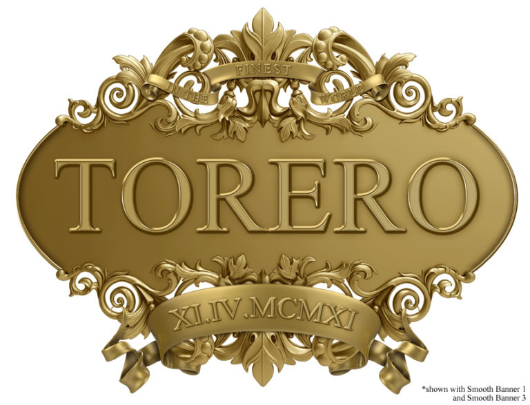 Filigree Sign Blank Round | Aurora Graphics