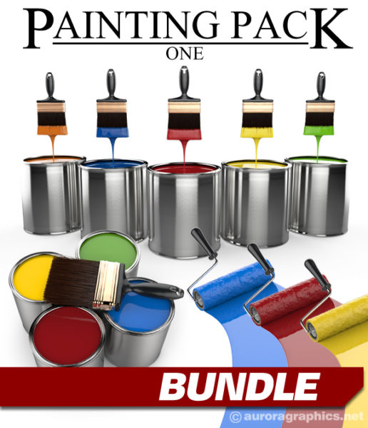 Painting Pack Bundle 1 | Aurora Graphics