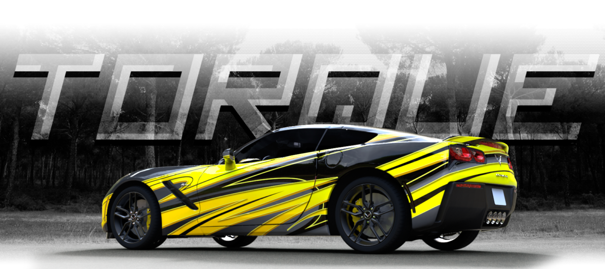 Torque Abstract Racing Image Conveys Speed and Dynamism | Aurora Graphics
