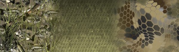 Bushwolf Bass Camo Scale Hybrid Realistic Bass Camouflage | Aurora Graphics